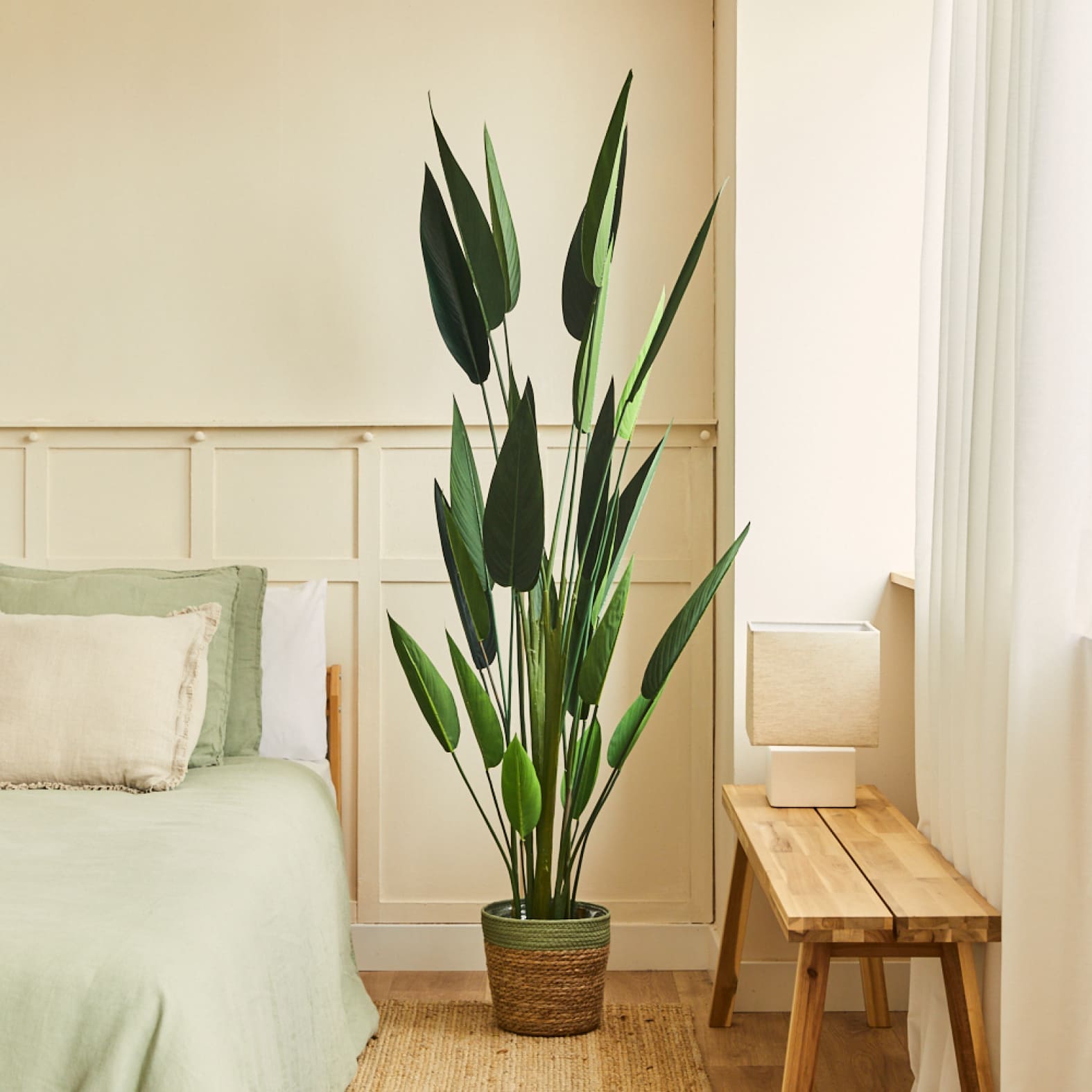 Planta artificial Heliconia
